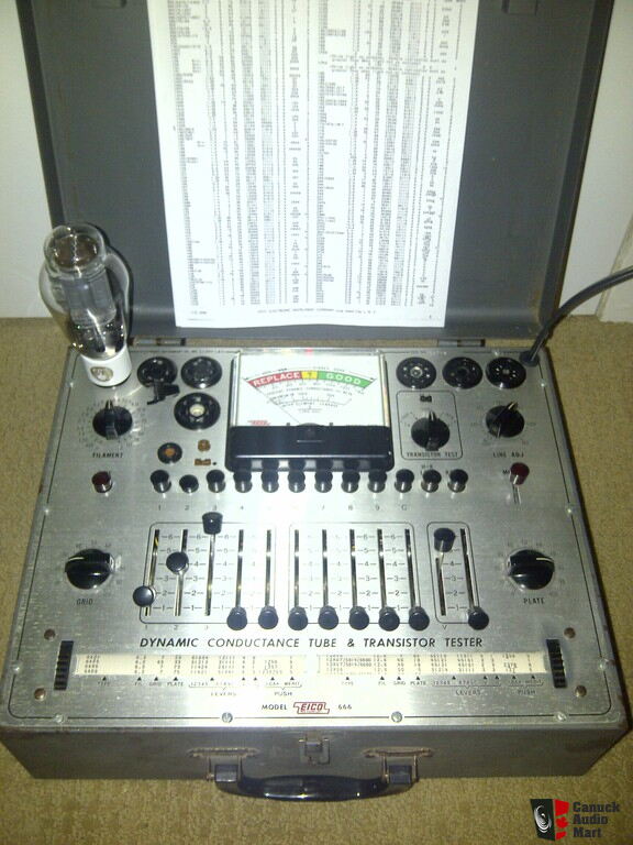 Eico 666 tube tester
