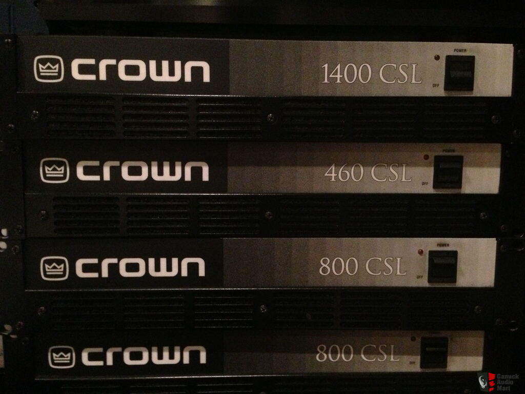 Crown 800 CSL THX Approved MADE IN USA Photo #845329 - Canuck Audio Mart
