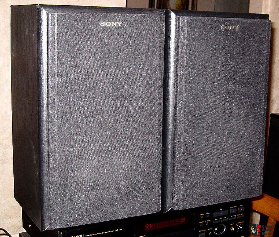 Pair SONY SS-C315 Bookshelf Speakers Great Condition 60 watt (non-clip ...