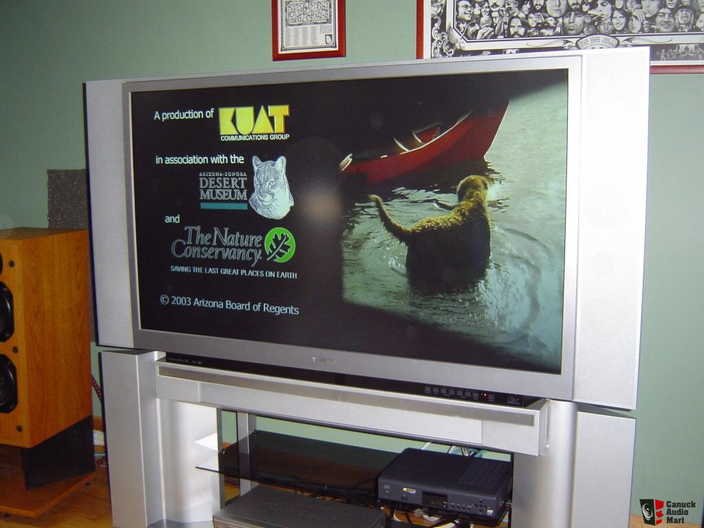 TOSHIBA 52" DLP 52HM84 TV WITH STAND For Sale - US Audio Mart