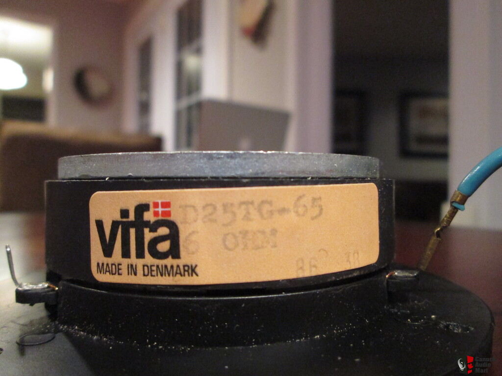 Paradigm Soft Dome Vifa Tweeters 9se Pair Photo #858502 - Canuck Audio Mart