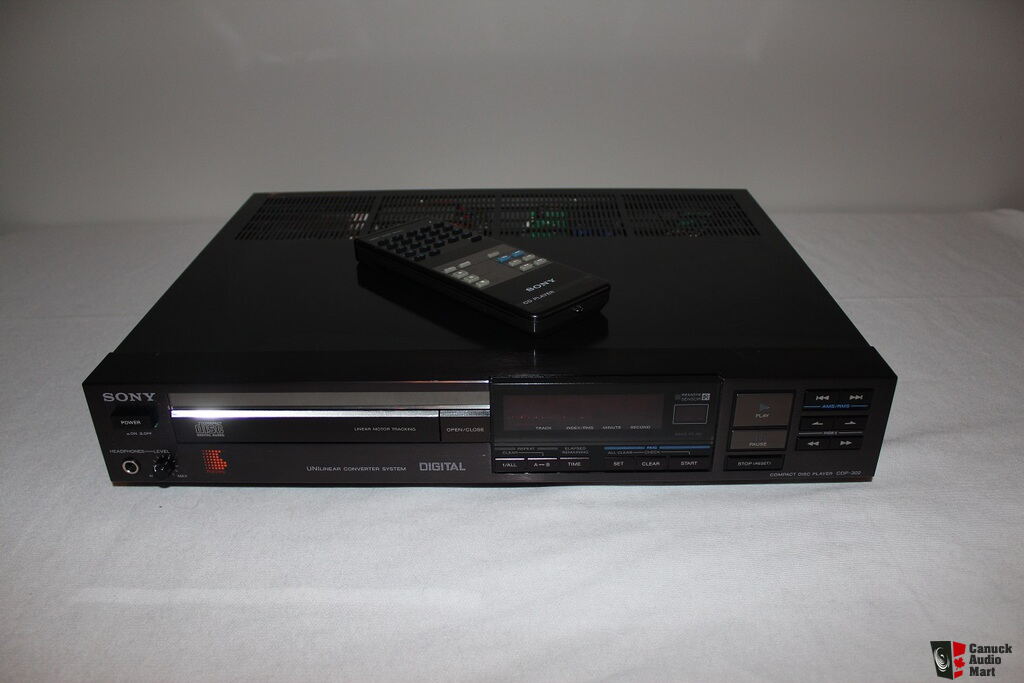 Sony CDP-302 Vintage CD Player from 1985 Photo #859864 - US Audio Mart