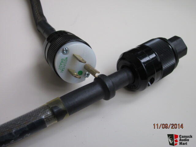 Ultimate Cables Silver Series C-4 Power cord For Sale - Canuck Audio Mart