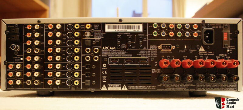 Arcam AVR350 Home theatre receiver mint condition! Photo #866069 - US ...