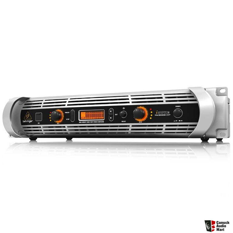 BEHRINGER iNUKE NU3000DSP Power Amplifier For Sale - Canuck Audio Mart