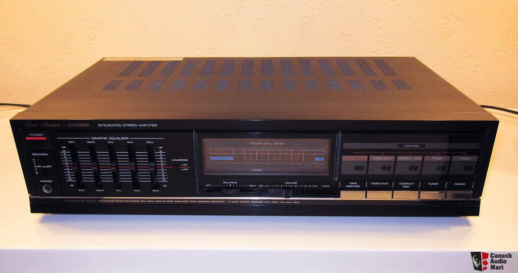 FISHER CA-857 INTEGRATED STEREO AMPLIFIER Photo #869592 - Canuck Audio Mart