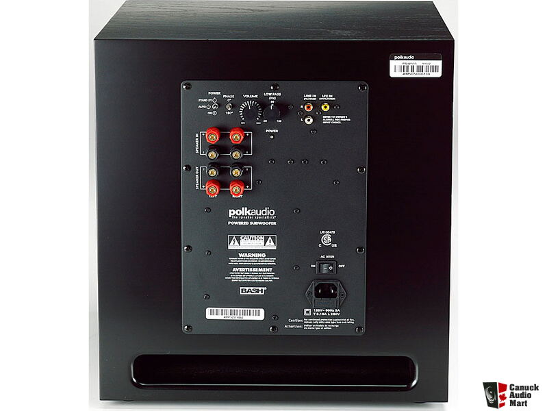 Polk Audio PSW505 12-Inch Powered Subwoofer FSBNIB Photo #869728 ...