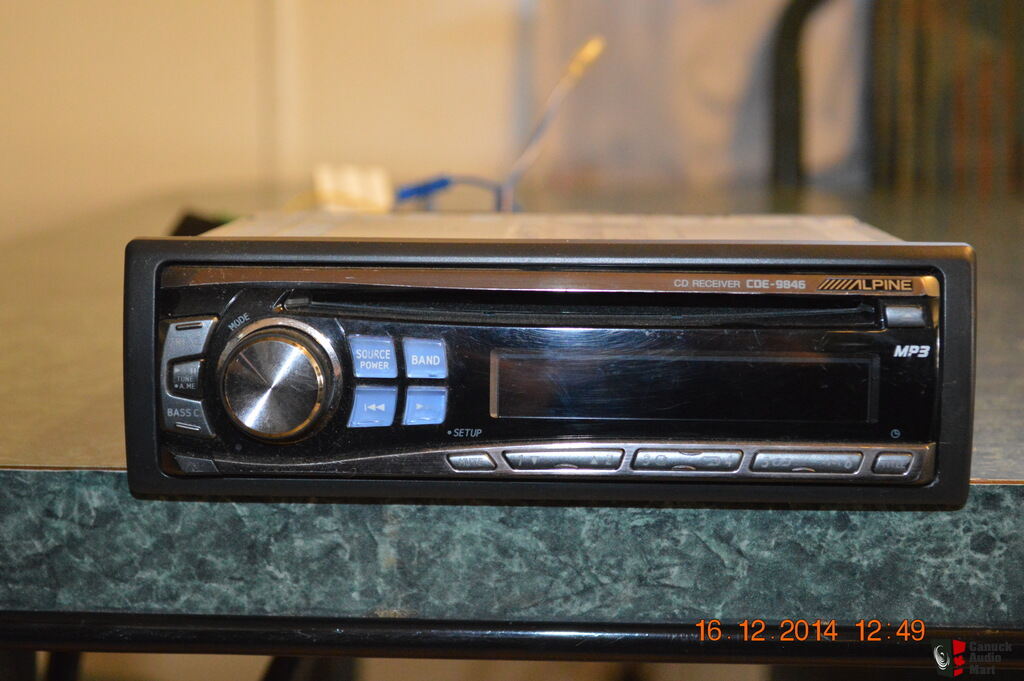 Used Alpine CDE 9846 For Sale - US Audio Mart
