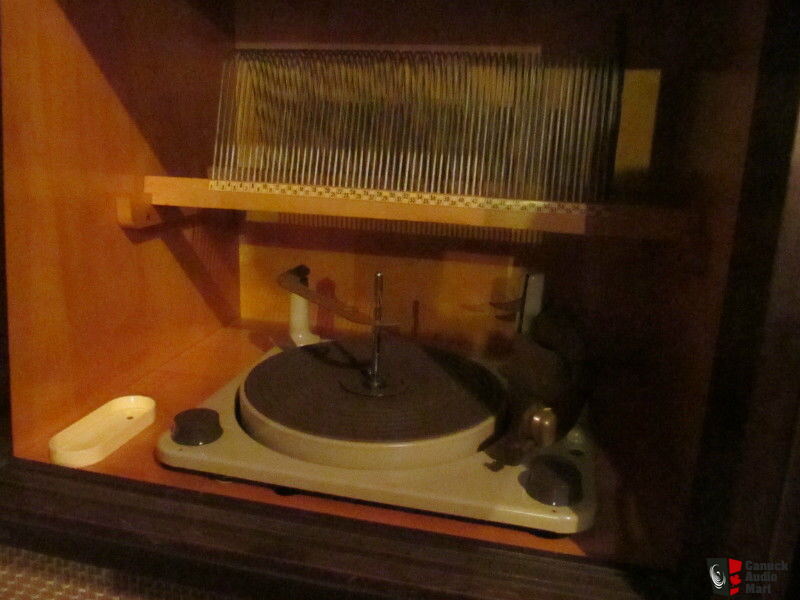 Normende Cosima Stereo Tube Console AM/FM,LW,SW,Phono,b/i 4 Speakers ...