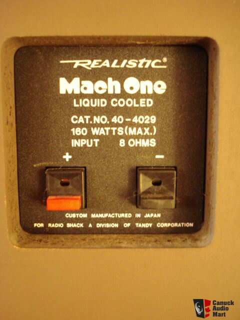 Realistic Mach One Speakers Photo #872355 - US Audio Mart