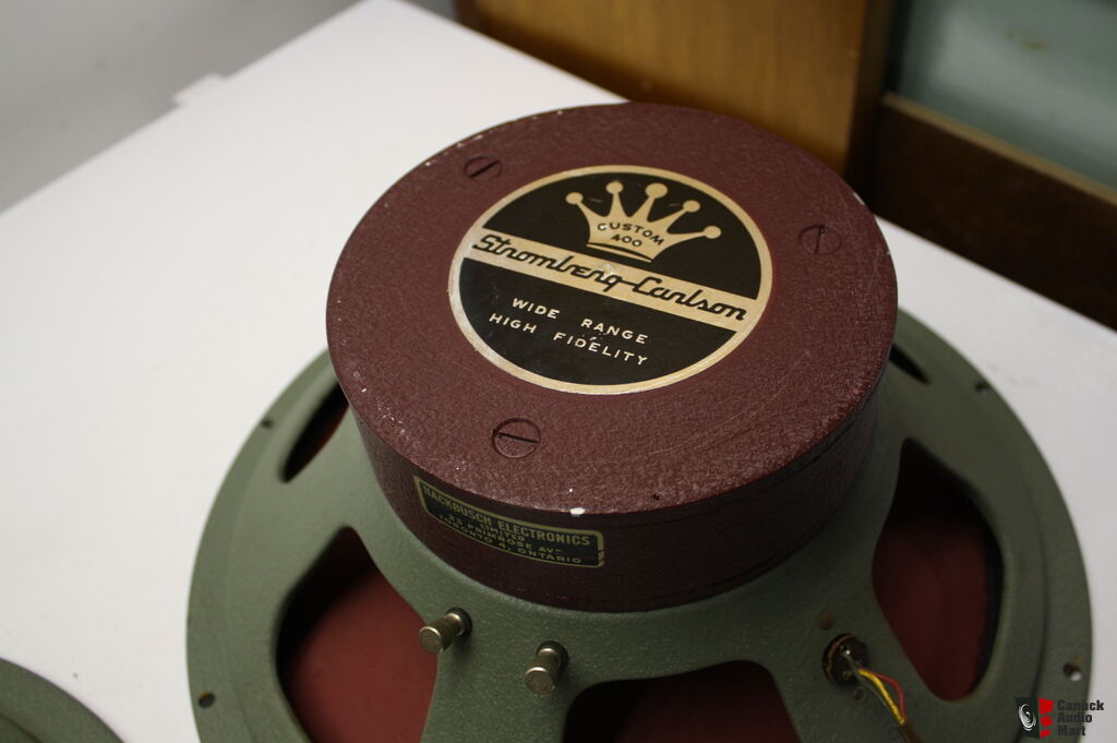 15" Stromberg Carlson Custom 400 co-axial speakers (sold to Frank ...