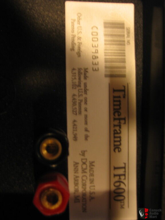 DCM TimeFrame TF600 Speakers Photo #876793 - Aussie Audio Mart