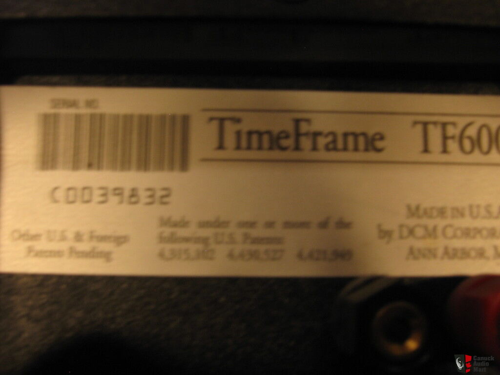 DCM TimeFrame TF600 Speakers Photo #876791 - US Audio Mart