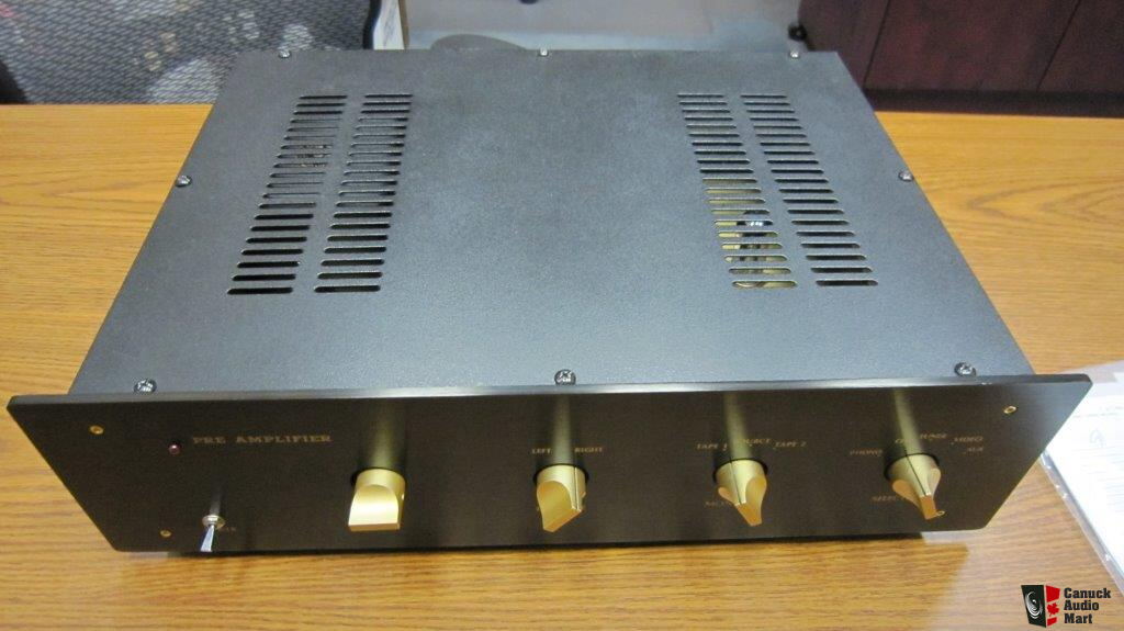 Up for sale or trade- High quality hand-built tube preamplifier with 7 ...