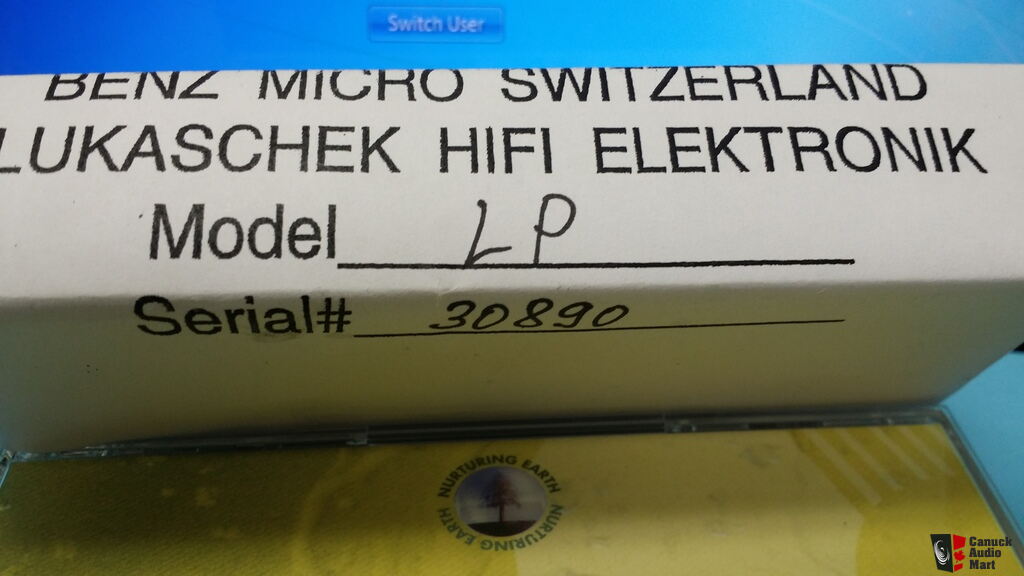 Benz Mirco LP cartridge in New condition Dealer Ad - Canuck Audio Mart