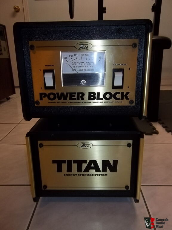 TICE TITAN AND TICE POWER BLOCK COMBO, LIKE NEW! SALE PENDING For Sale ...
