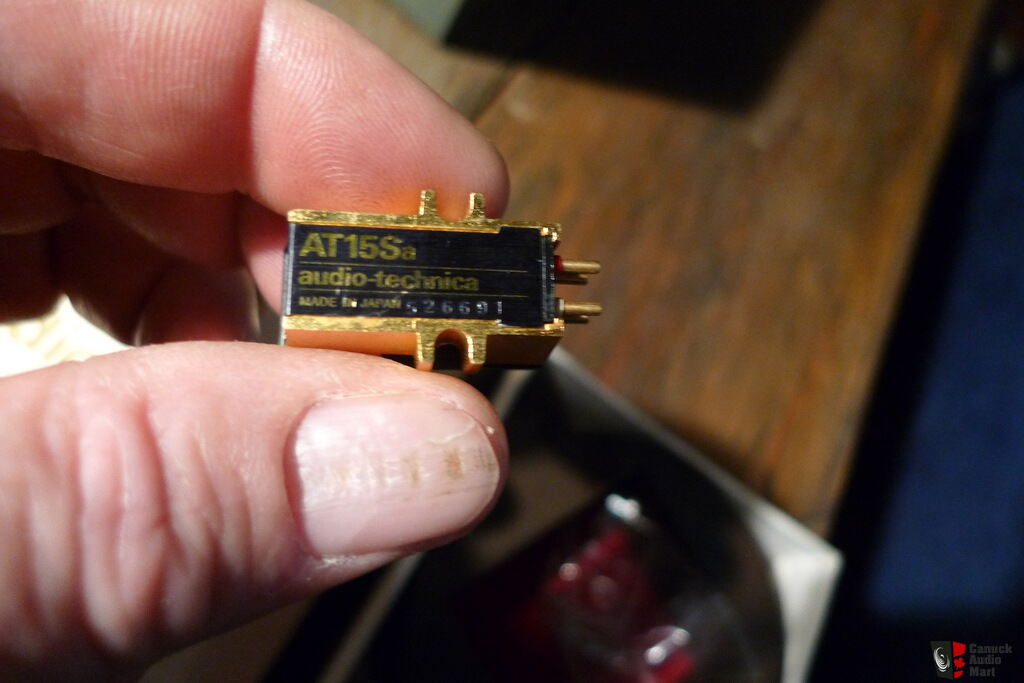 2 CARTRIDGES AUDIO TECHNICA: AT15Sa AND AT20SLa limited edition+1 SHURE ...