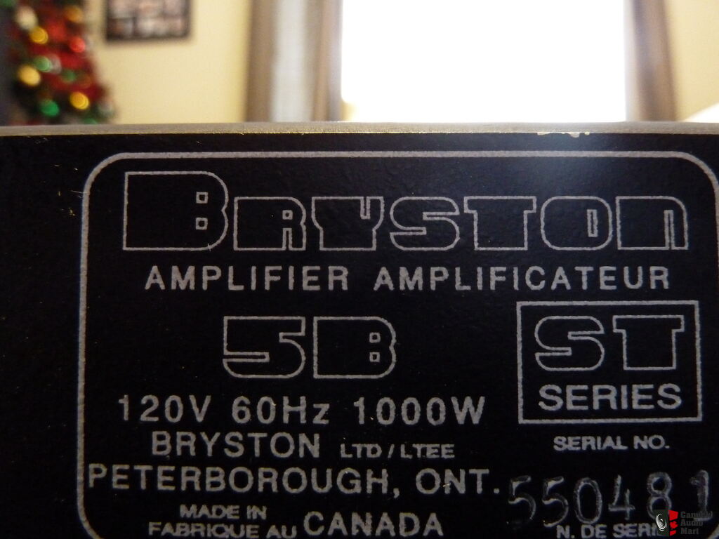 Bryston 5B ST For Sale - Canuck Audio Mart