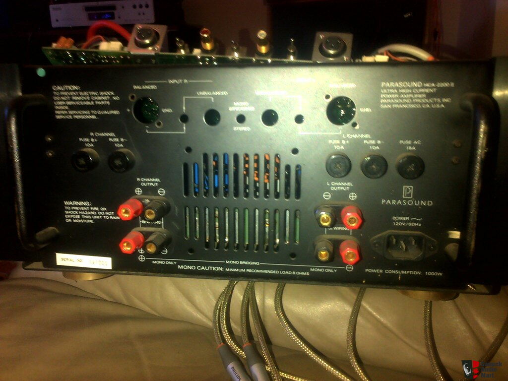 PARASOUND HCA-2200II FOR PARTS OR REPAIR Photo #882131 - Canuck Audio Mart