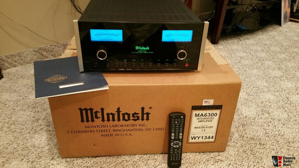 McIntosh MA6300 Integrated Amplifier sold to Madmeritimer Photo #884482 ...