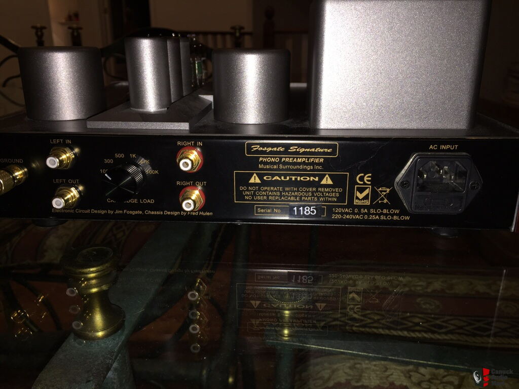 Fosgate Signature Tube Phono Photo #885030 - UK Audio Mart