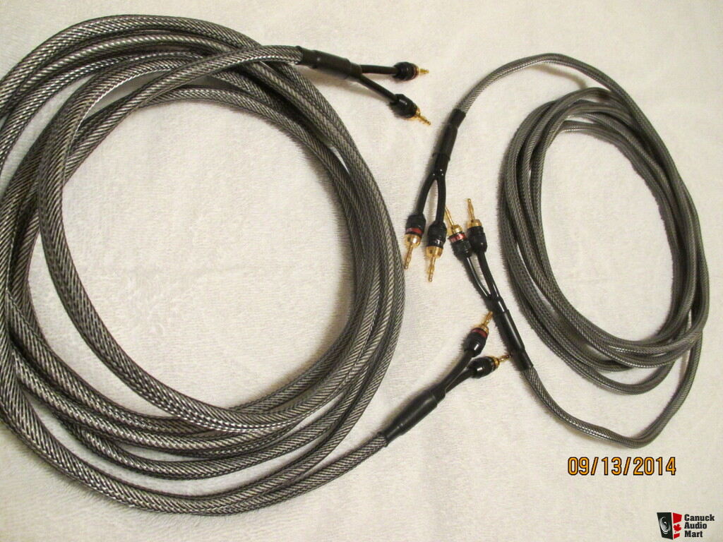12awg New custom made 10ft pair complete Photo #909302 - Canuck Audio Mart