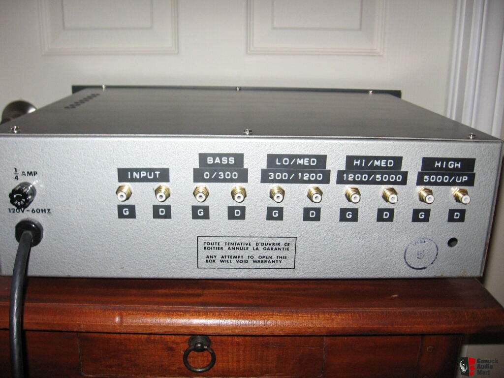 4 way electronic crossover Photo #887854 - UK Audio Mart