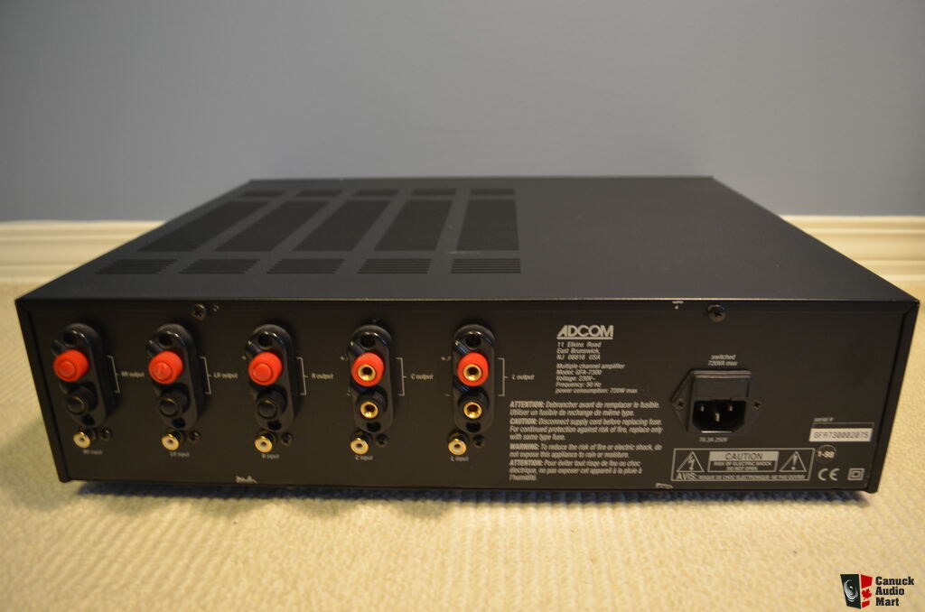ADCOM GFA-7300 5 Channel Amplifier Photo #888735 - Canuck Audio Mart
