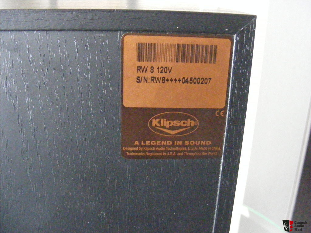 Mission M52 Tower Speakers and Klipsch 8 inch Subwoofer Photo #890626 ...