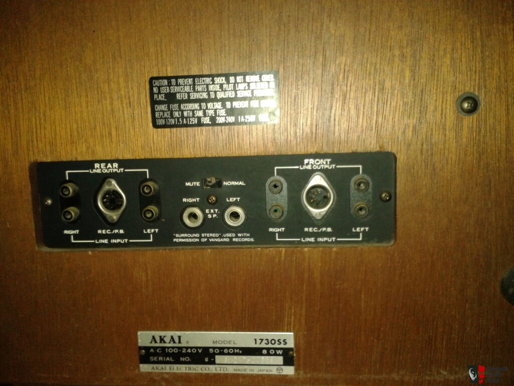 Akai 1730-SS Reel to Reel Photo #890809 - US Audio Mart