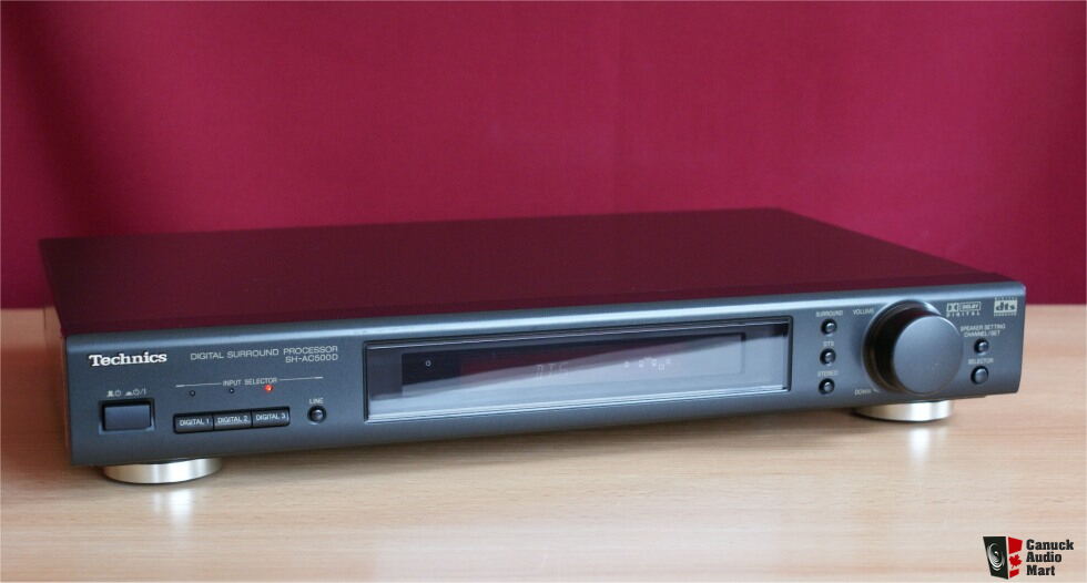 Technics surround preamp SH-AC500D Photo #891922 - Canuck Audio Mart