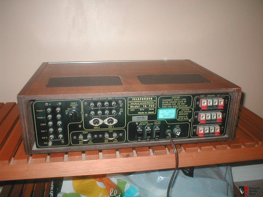 Big Telefunken TA-700 amplifier Photo #895997 - UK Audio Mart