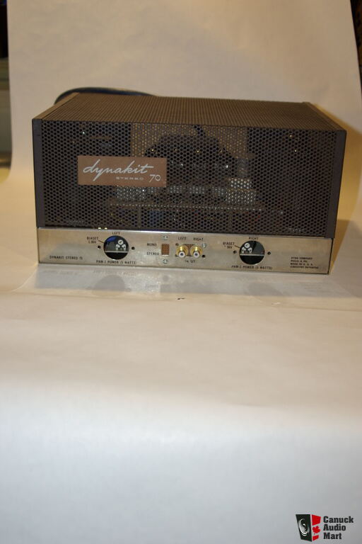 Dynaco Stereo 70 amplifier - Joe Curcio modified Photo #898695 - Canuck ...