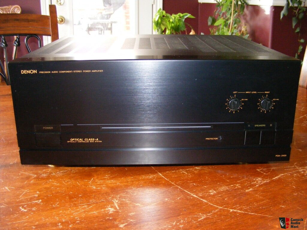 Denon POA 2400 Amplifier 200W/ch Photo #90515 - Canuck Audio Mart