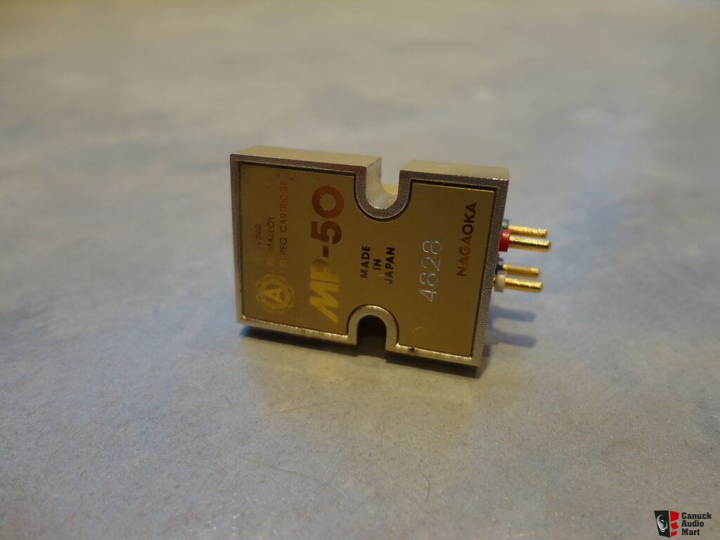 NAGAOKA CARTRIDGE MP-50 FOR THORENS,LENCO,VPI,REGA PLANAR,TECHNICS SL ...