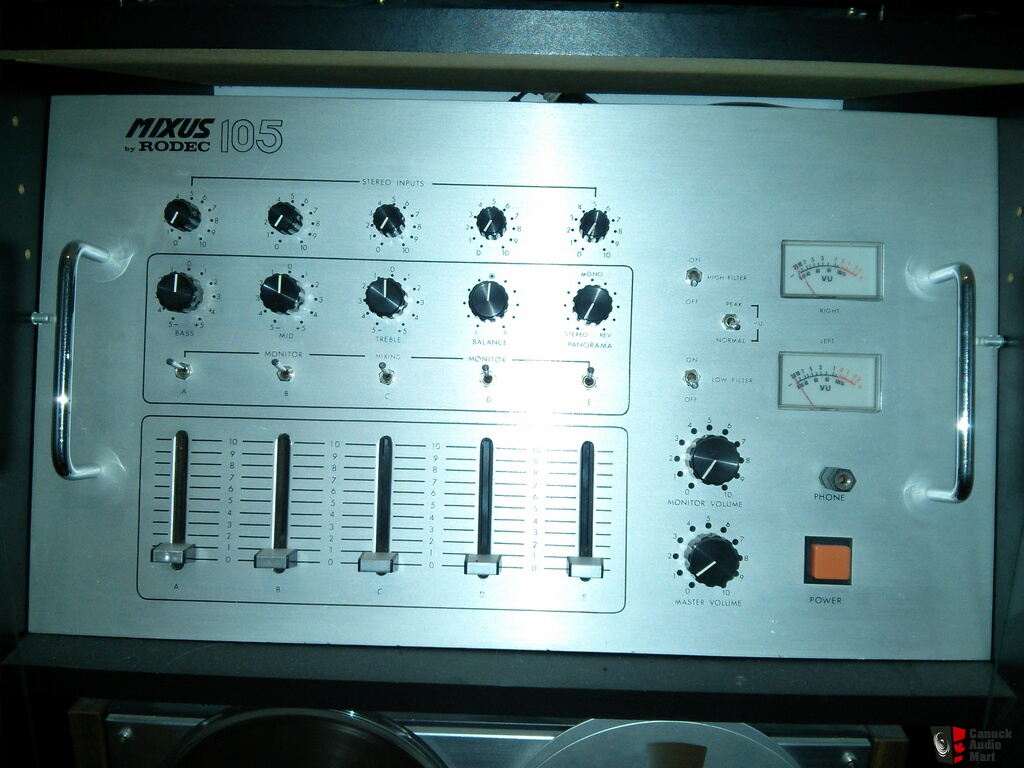 RODEC MIXUS 105 MIXER/PREAMPLIFIER For Sale - US Audio Mart