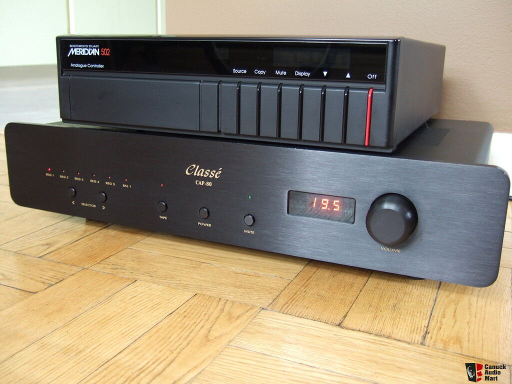 FOR SALE: Meridian 502 Preamp Photo #91252 - Canuck Audio Mart