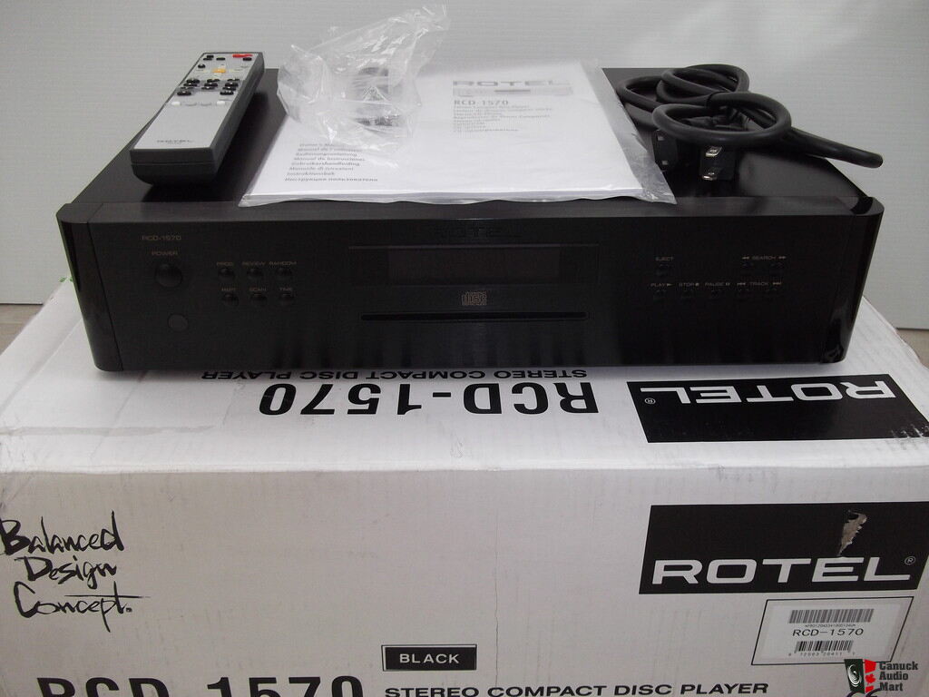 ROTEL RCD-1570 CD PLAYER Photo #912659 - Canuck Audio Mart