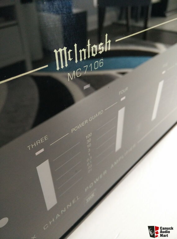 McIntosh MC7106 THX 6-Channel Amp + C39 THX PreAmp Photo #916545 - UK ...