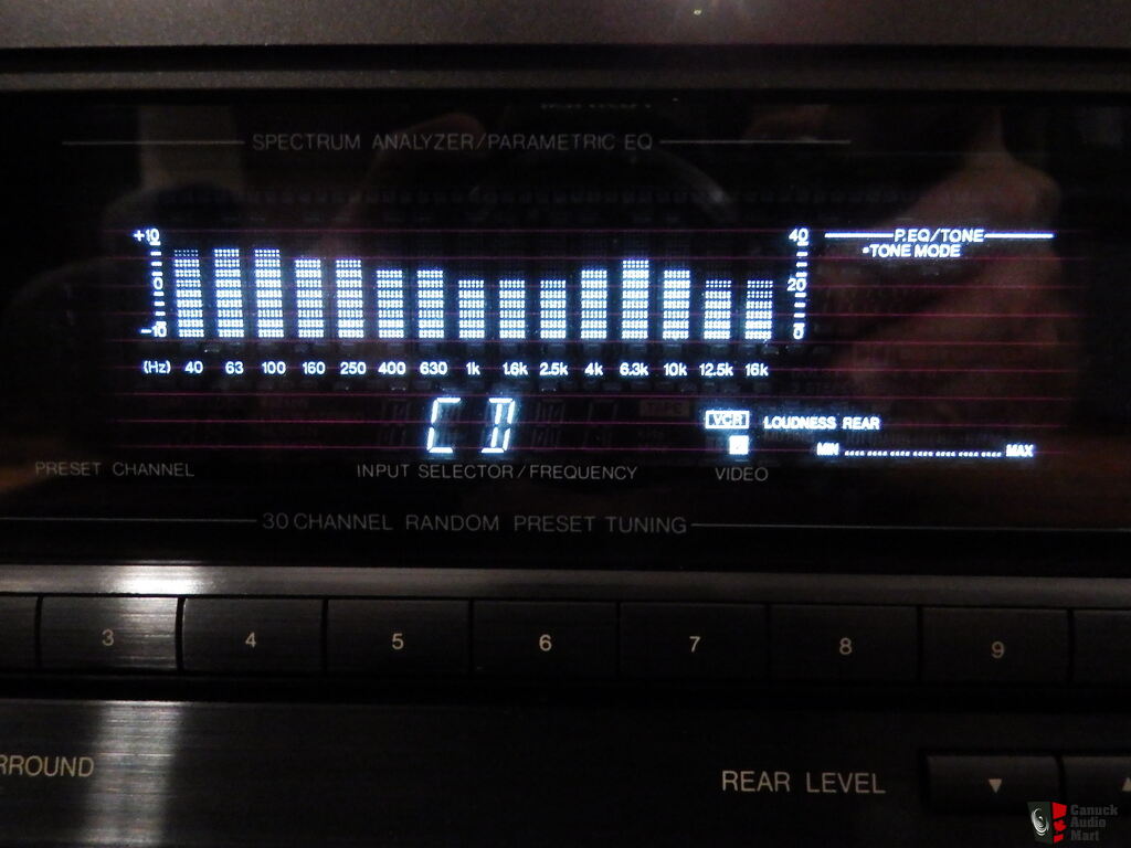 Technics Stereo Receiver SA-GX303 W/Built In Graphic Equalizer Photo ...