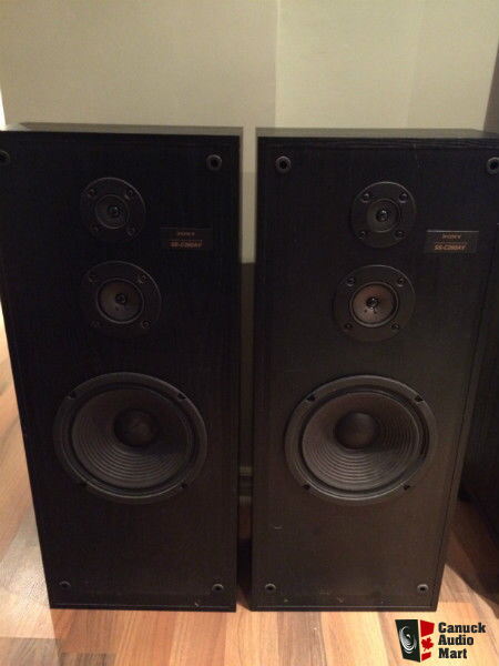 SONY Tower Speakers 200W, 10" woofer, 3 way speaker Photo #918355 - US ...