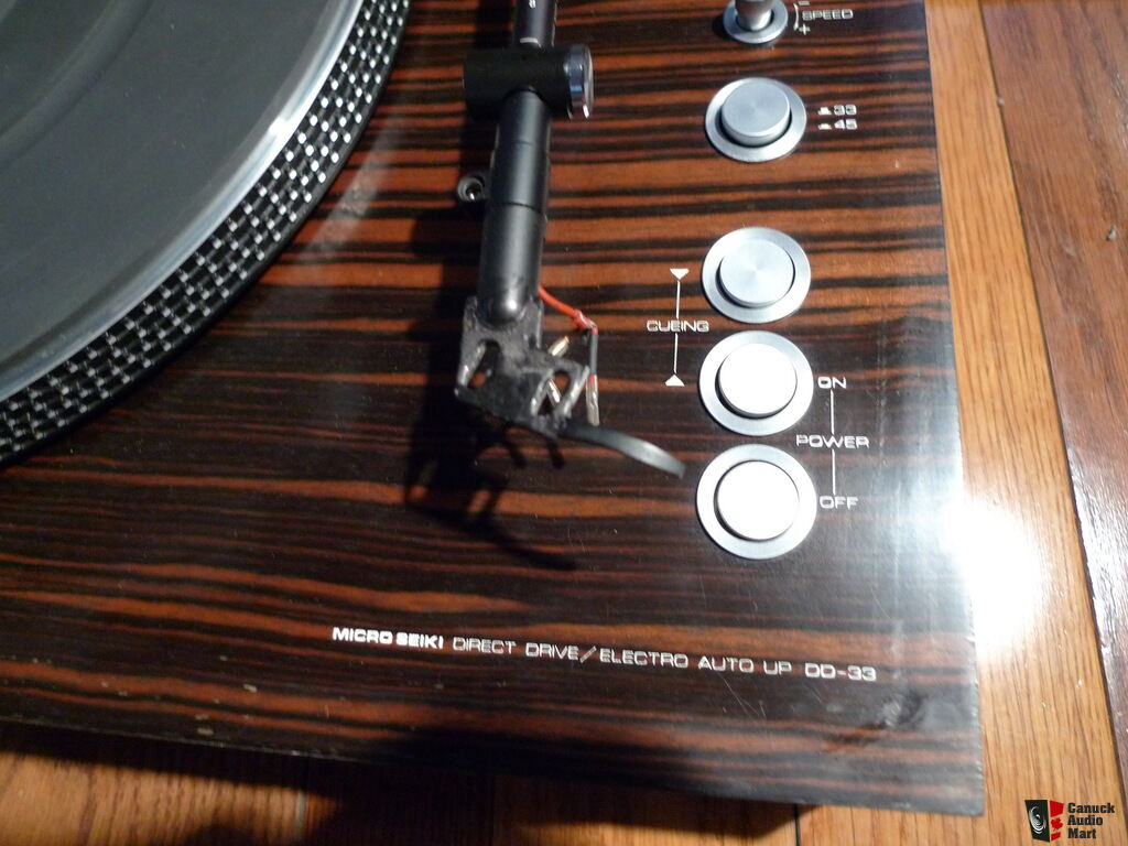 TURNTABLE MICRO SEIKI DD-33 TONEARM MA-707 Photo #918418 - Canuck Audio ...