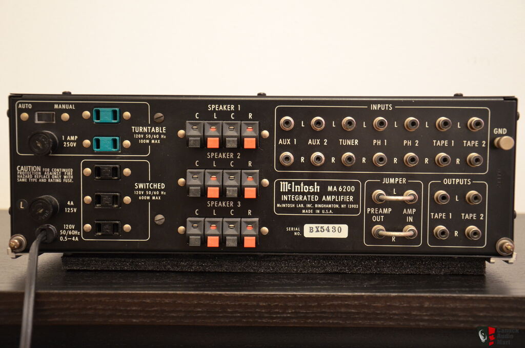 Mcintosh MA6200 Integrated Amplifier Photo #933532 - US Audio Mart