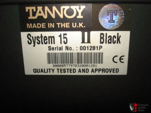 Tannoy System 15 DMT MKII (Professional Studio Monitors) w/ custom ...