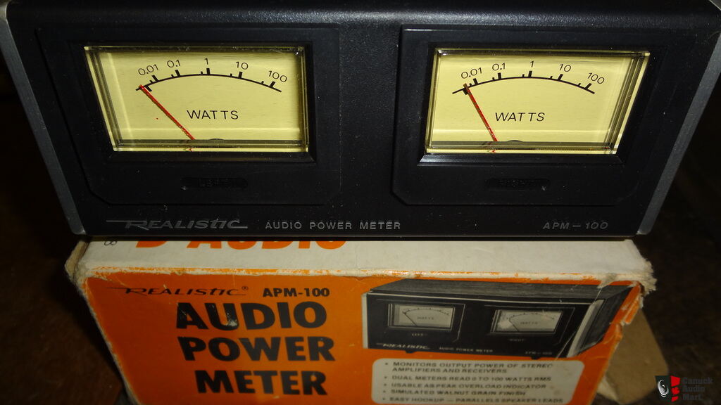 REALISTIC WATT METER 42-2100---SOLD Photo #922640 - US Audio Mart