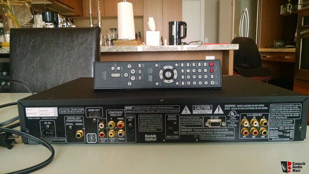 Denon DVD-Audio/DVD SACD CD Player DVD-758 Photo #923834 - Canuck Audio ...