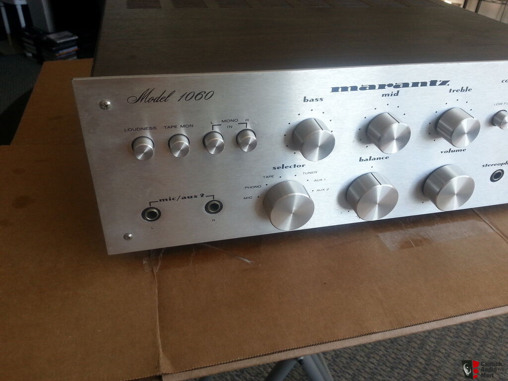 Marantz 1060 Integrated Amplifier Custom One-off Modified Steve Mantz ...