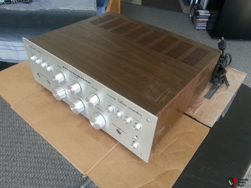 Marantz 1060 Integrated Amplifier Custom One-off Modified Steve Mantz ...