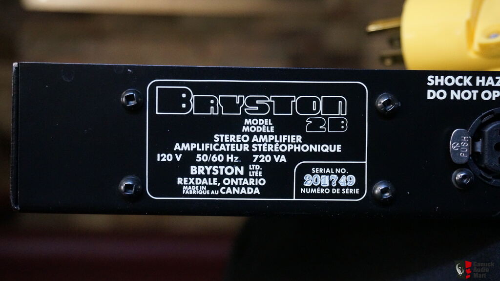 Bryston 2B Pro Model Photo #924495 - Canuck Audio Mart