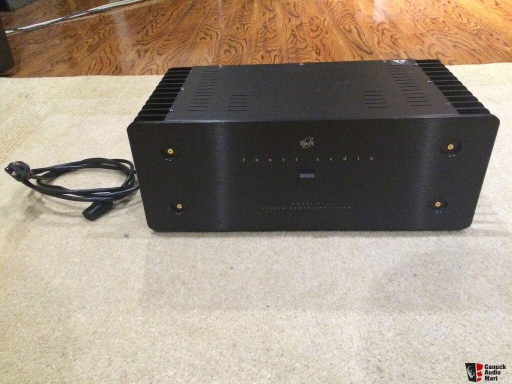Forte model 6 power amplifier For Sale - Canuck Audio Mart
